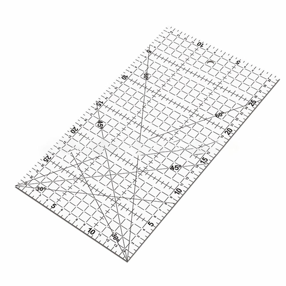 SOFEIYA Premium Acrylic Patchwork Ruler The Essential Diy Precision ...
