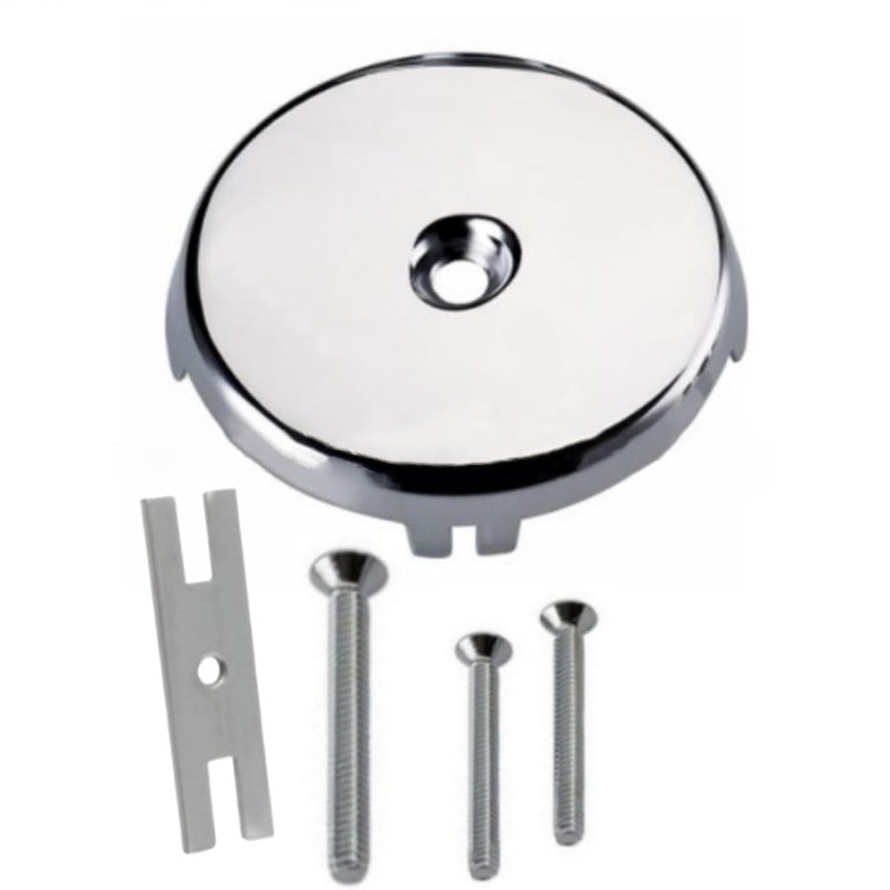 SOFEIYA Single hole bathtub drain overflow panel with 3 screws drain ...