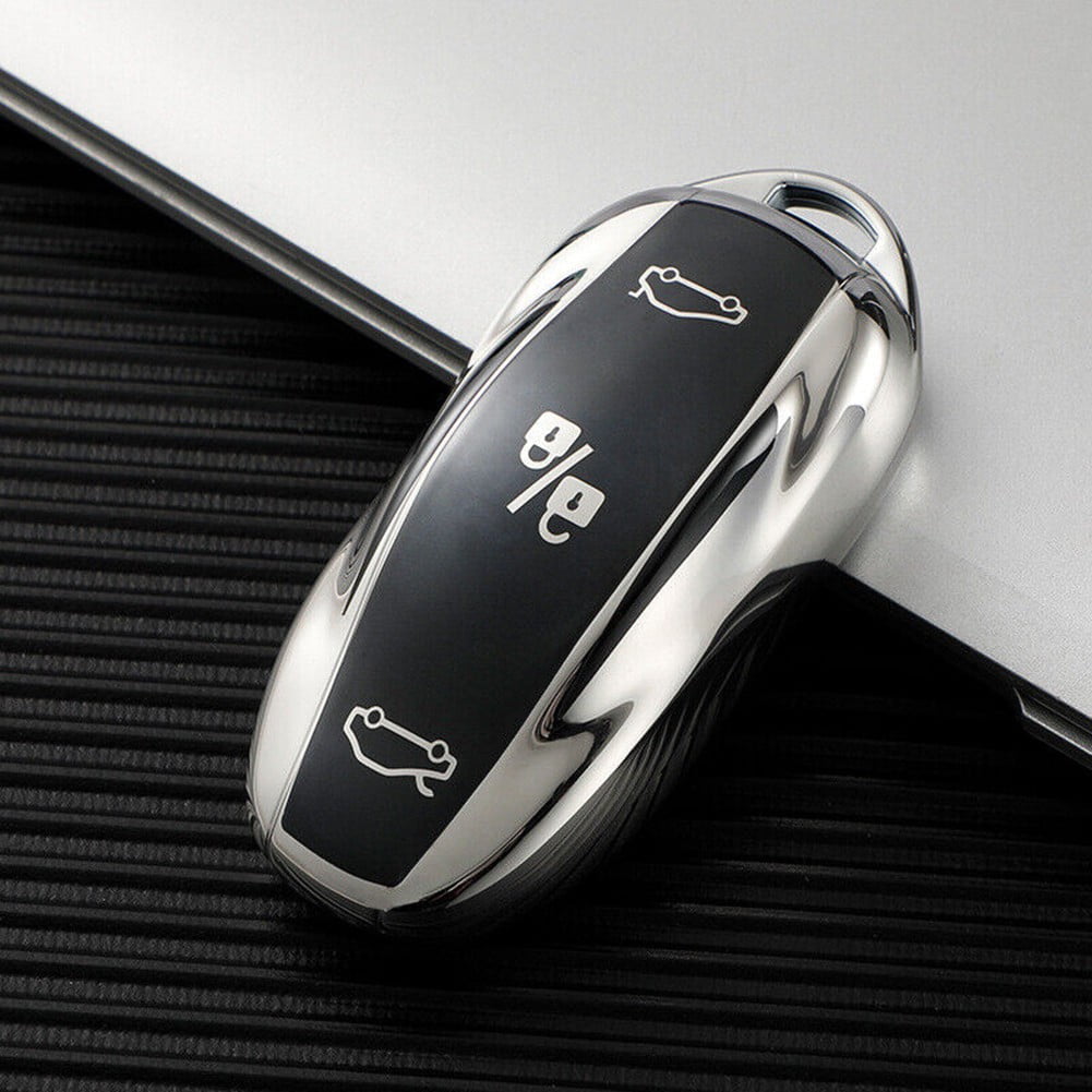 SOFEIYA Soft TPU Car Remote Key Case Full Cover Fob Holder Shell ...