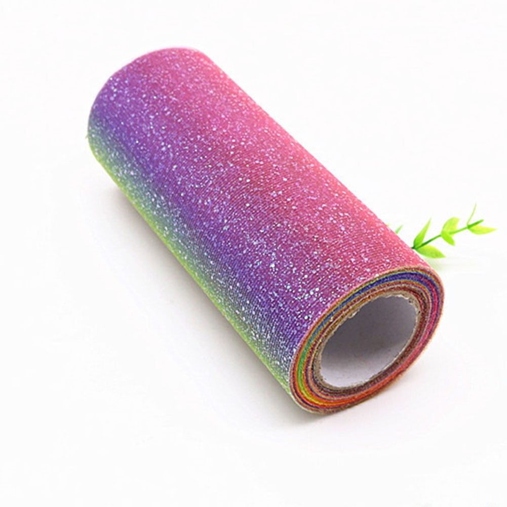 SOFEIYA Tulle Ribbon Roll DIY Craft Ribbons for Gift Packaging Mesh ...