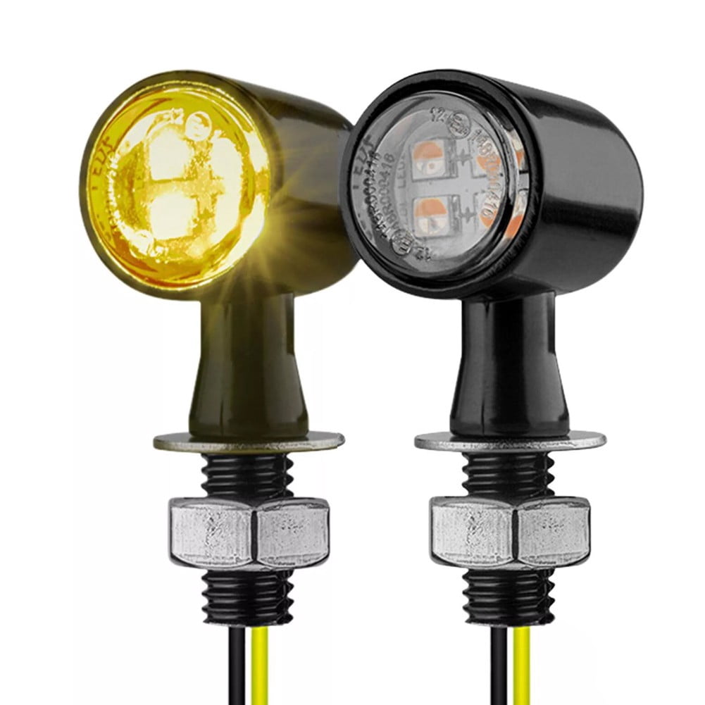 SOFEIYA Upgrade your motorcycle with Retro Mini LED Turn Signals for ...