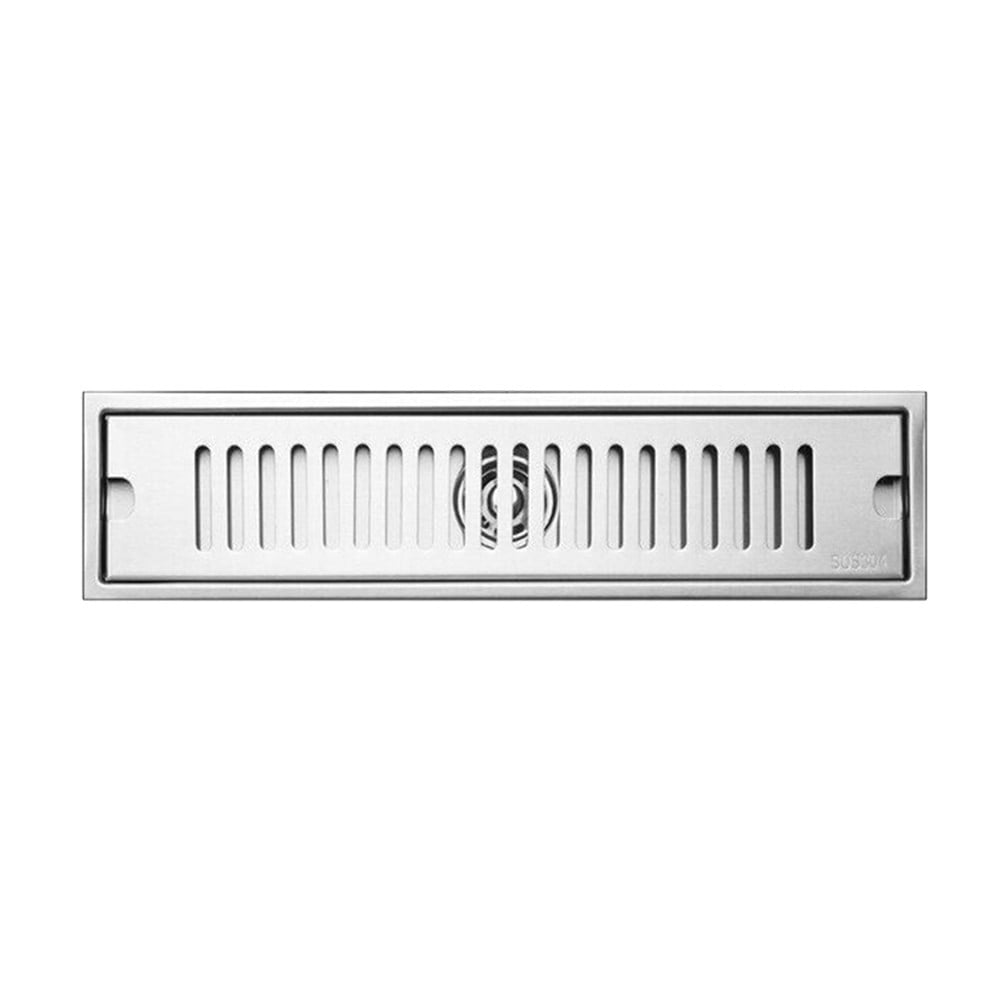 SOFEIYA Wet Room Linear Shower Floor Drain Stainless Steel Channel ...