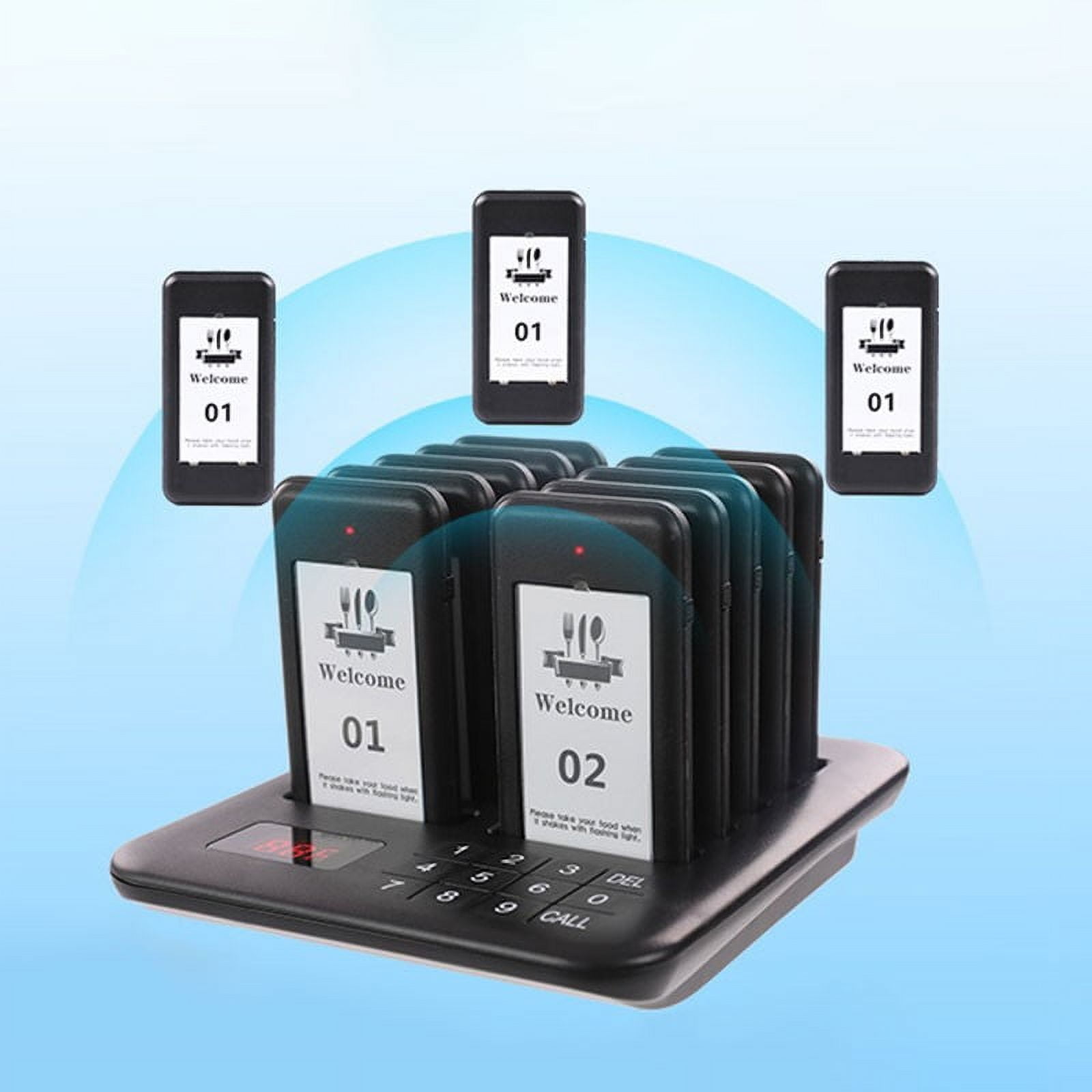 SOFEIYA Wireless Food Service Paging System for Restaurants, Food ...