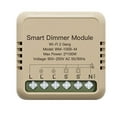SOFEIYA wifi smart home dimmer switch on-off app remote control time ...