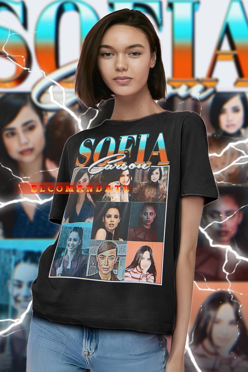SOFIA CARSON Vintage Shirt, Sofia Carson Homage Tshirt, Sofia Carson Fan Tees, Sofia Carson ...