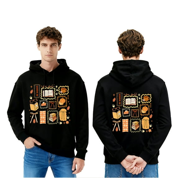 SOFIKAANMU Turkey Print Hoodie for Thanksgiving, Men’s Fleece ...