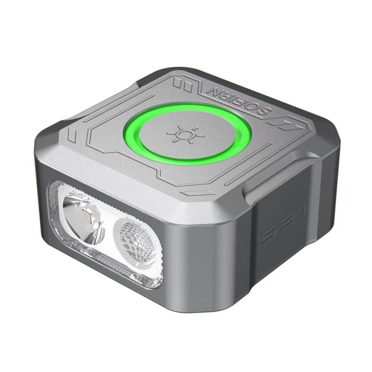 SOFIRN SE1 300LM Rechargeable Mini Flashlight, UV Light & RGB Ring ...