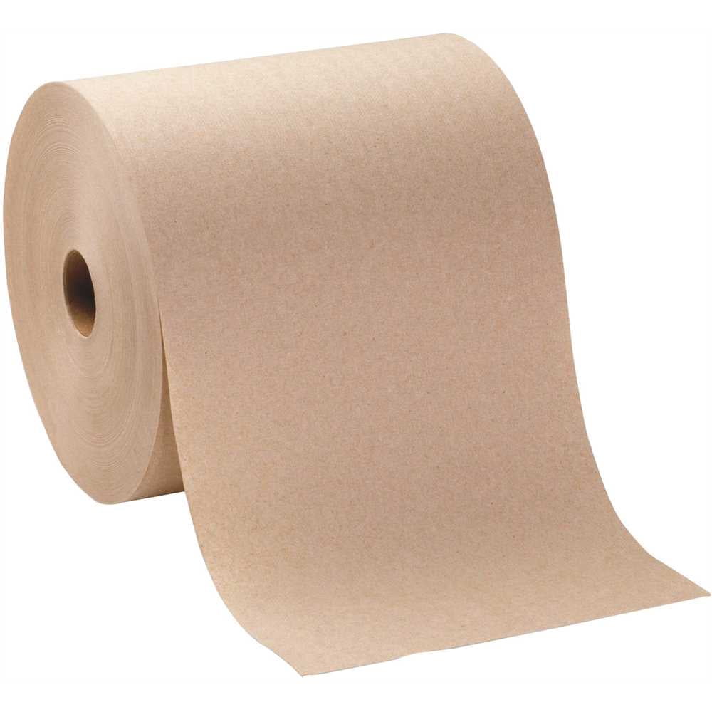 SOFPULL 26480 Brown Hardwound Roll Paper Towels - pack of 6 - Walmart.com