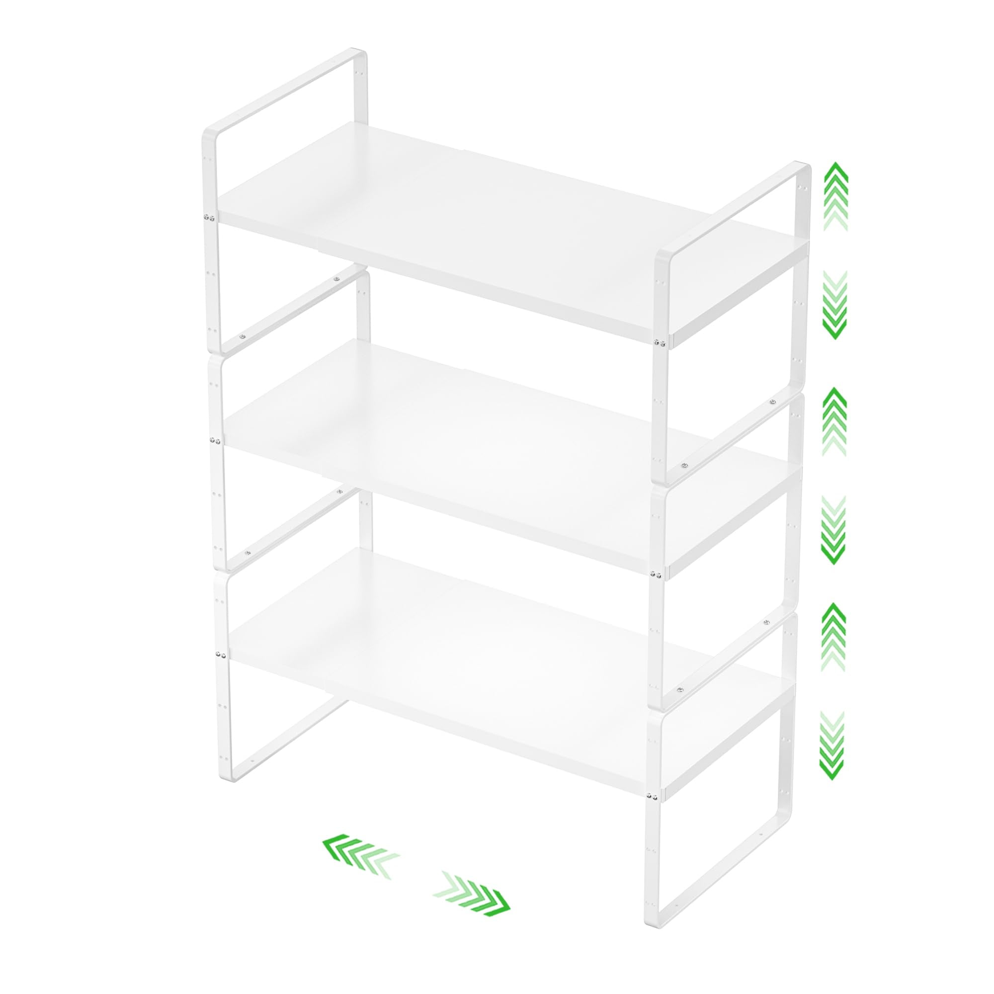 SOFRON Expandable Cabinet Storage Shelf Stackable Organizer Rack for ...