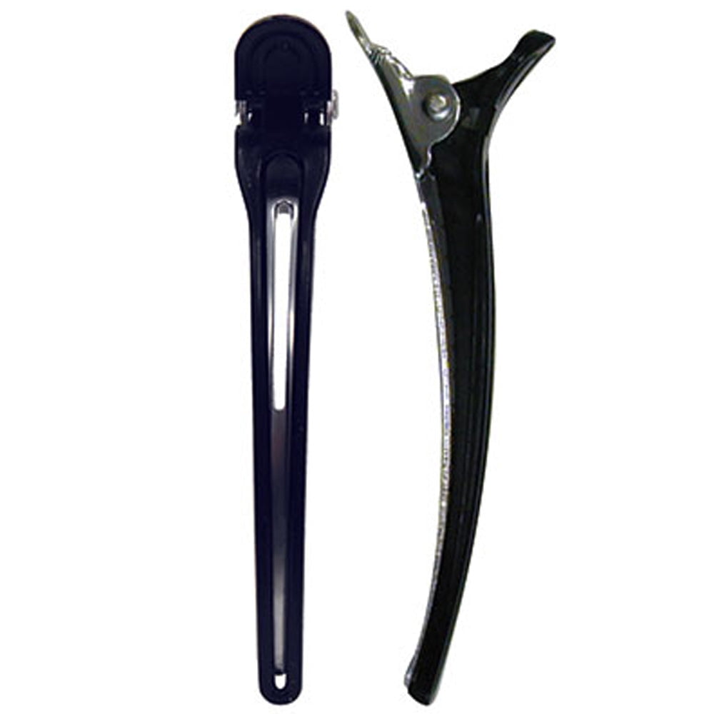 SOFT 'N STYLE 4" PLASTIC & METAL DUCK BILL CLIP - 4 PC - Walmart.com