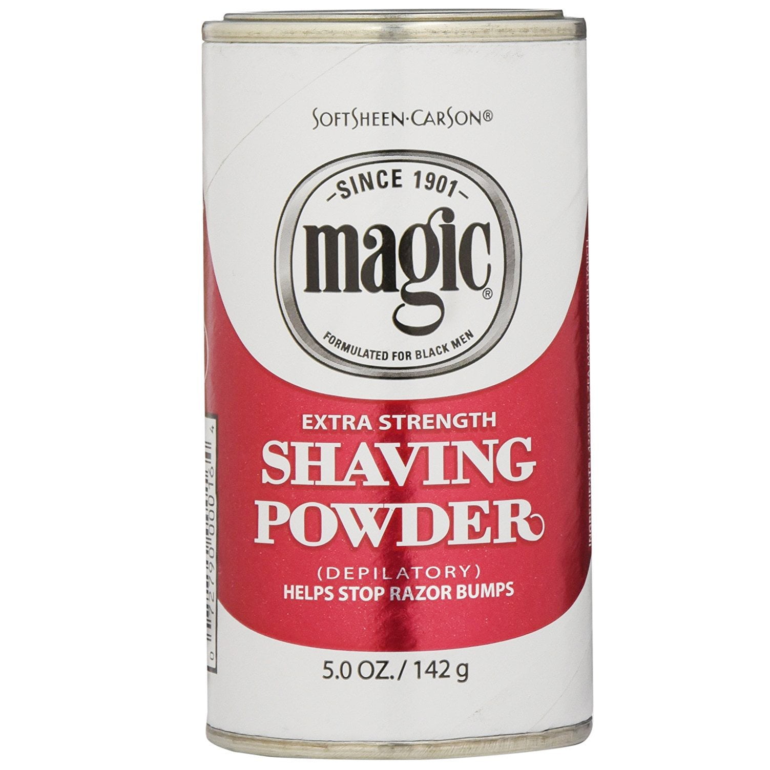 SOFT SHEEN Carson Magic Extra Strength Shaving Powder RED 5oz/142g by ...