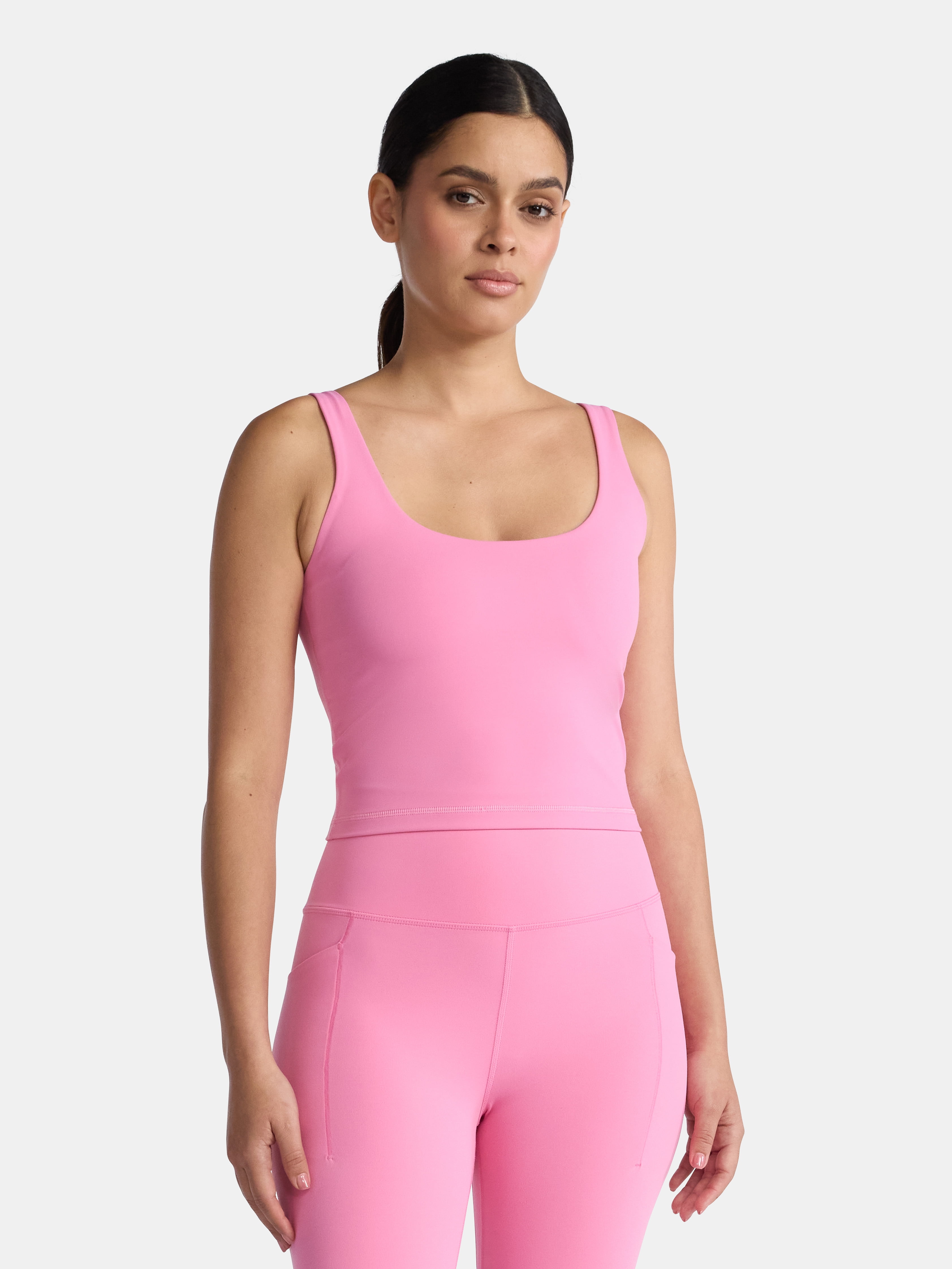 Avia Women's and Women's Plus SoftSculpt Longline Sports Bra, Sizes XS ...