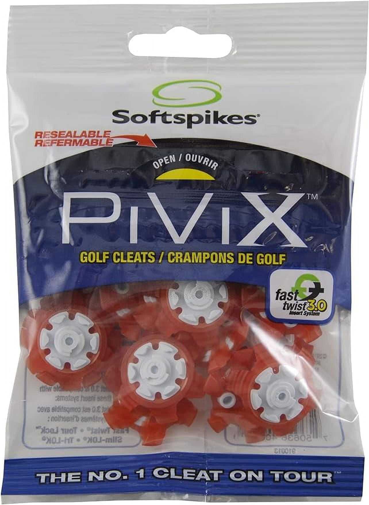 SOFTSPIKES PiViX Golf Cleats - Fast Twist 3.0-18 Count - Walmart ...