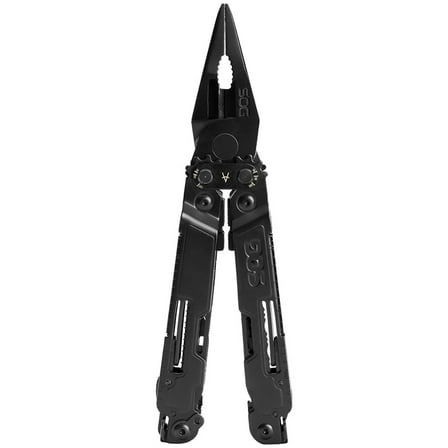 Leather Man Super Tool 300 Multi-Tool, Stainless Steel, 19 Tools, Nylon ...
