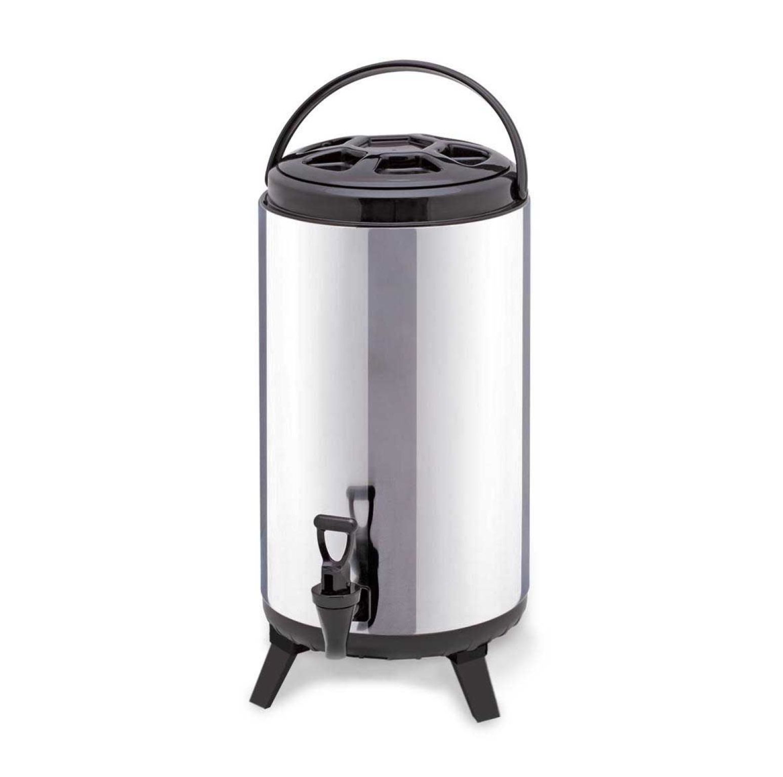 SOGA 14L Portable Insulated Cold/Heat Coffee Tea Beer Barrel Brew Pot ...