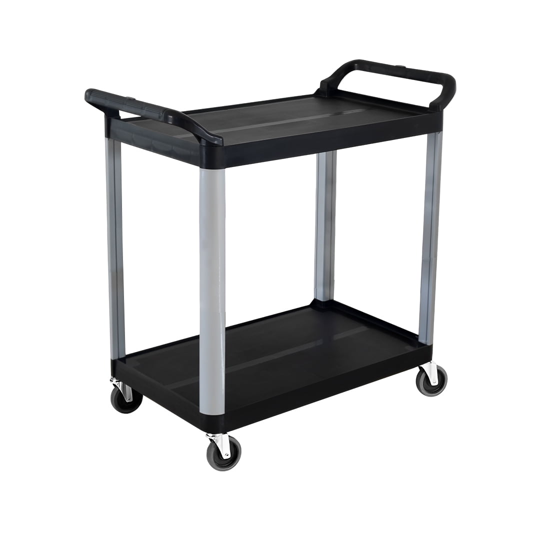 SOGA 2 Tier Food Trolley Portable Kitchen Cart Multifunctional Big ...