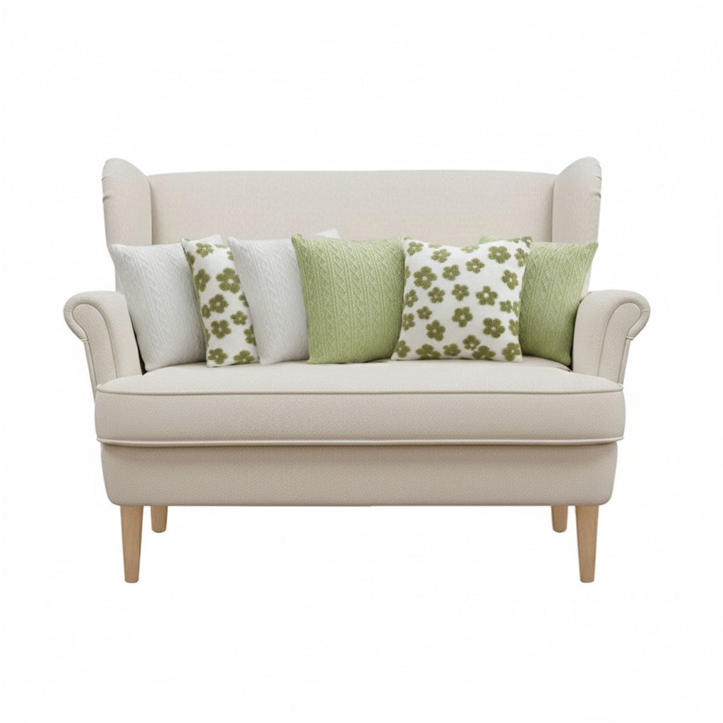 SOGA 6PC 2x 45cm Garden Bloom Delight, 2x Cable Knit Pure & 2x Cable ...