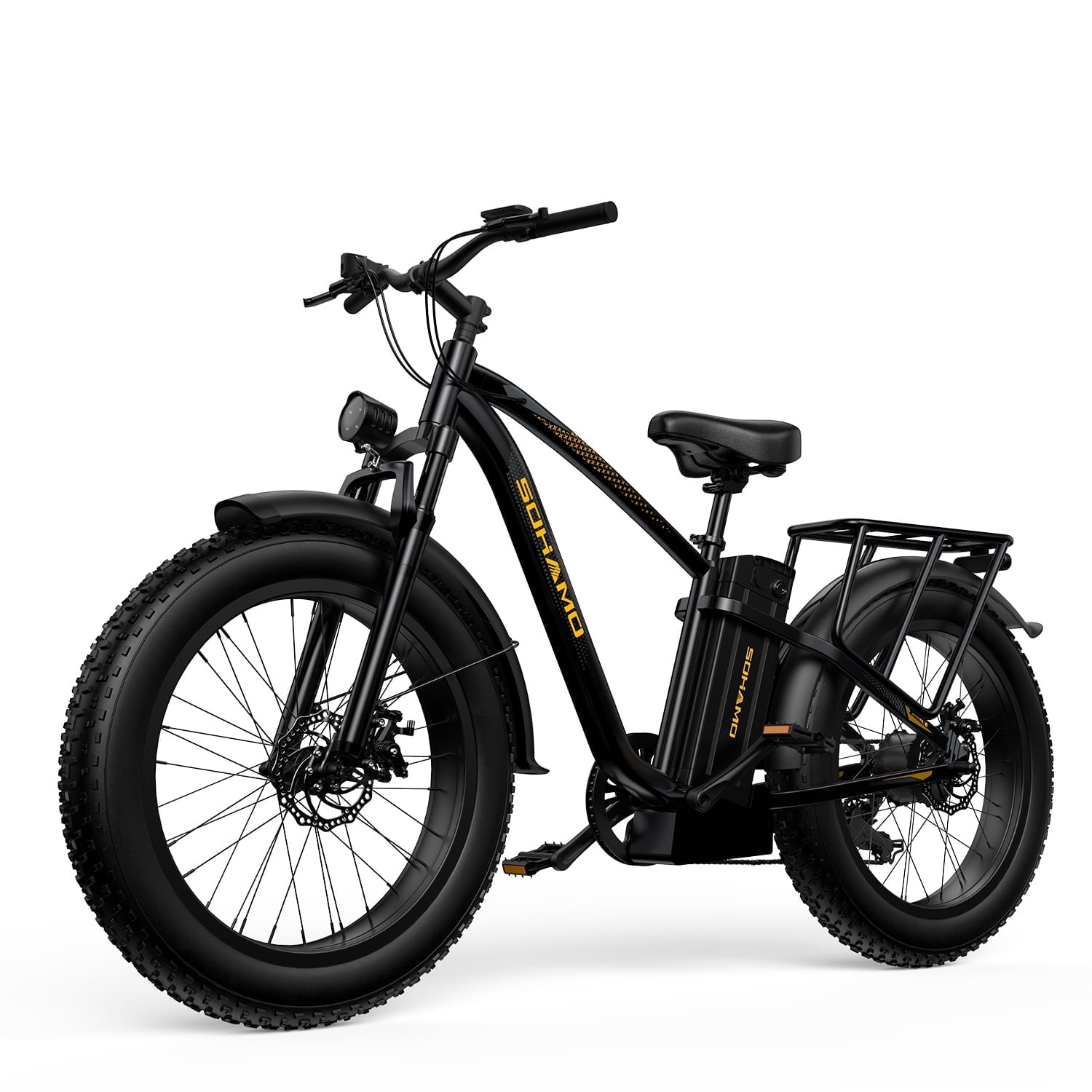 "SOHAMO Adult E-Bike, 750W, 26"" 4.0 Fat Tire, 48V 15AH, Front ...