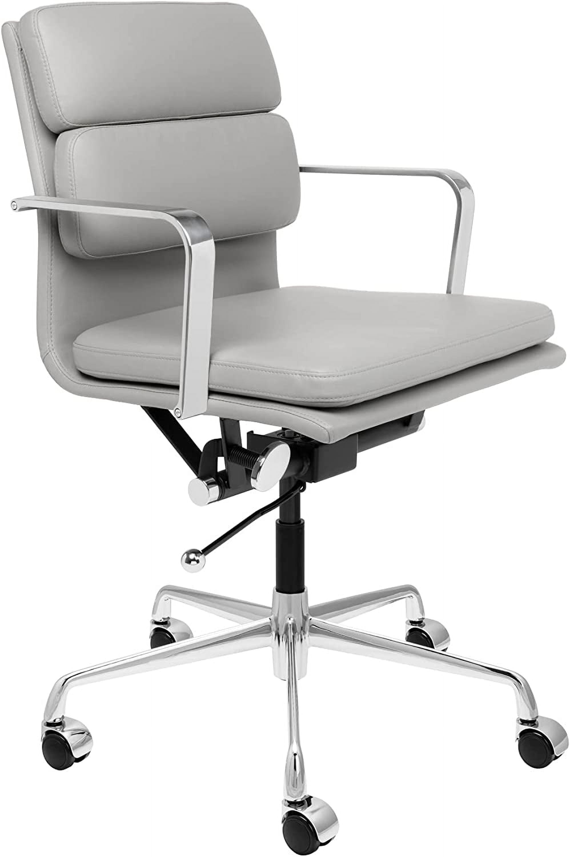 SOHO II Padded Management Office Chair - Back Desk Chair with Arm Rest ...