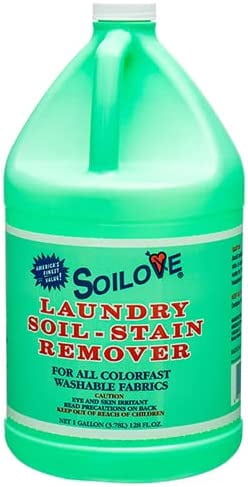 SOILOVE 1 Gallon Laundry Soil-Stain Remover Liquid for Clothes ...