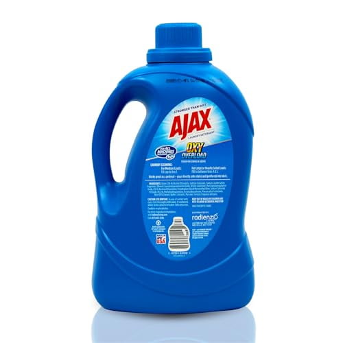 SOILOVE 1 Gallon Laundry Stain Remover & Ajax 134oz Oxy Overload Liquid ...