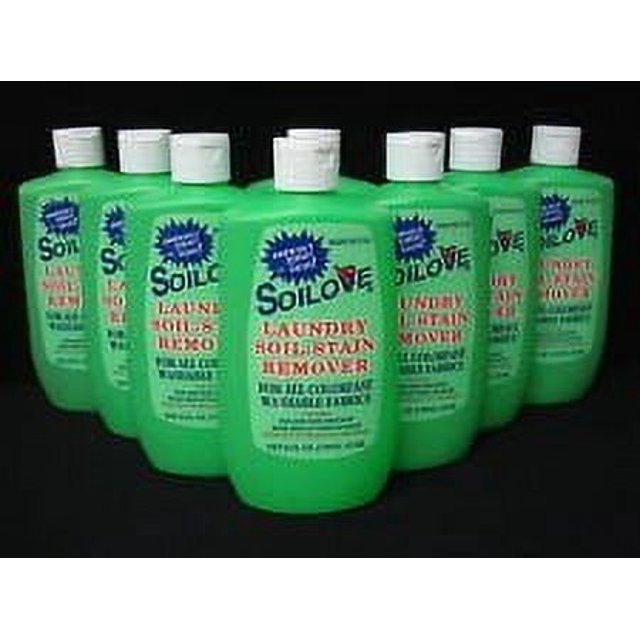 SOILOVE Laundry Soil-Stain Remover 16oz - 12 Pack - Bundle - C1 - Walmart.com