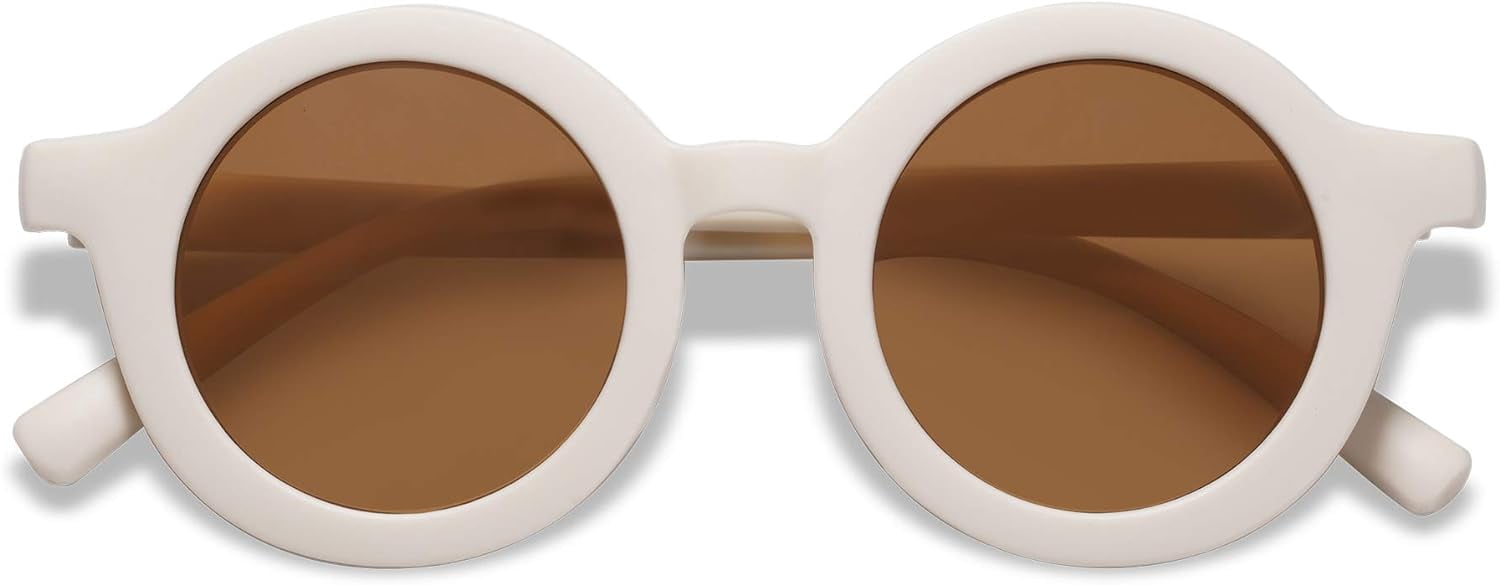SOJOS Cute Round Polarized Sunglasses for Kids Girls Boys UV400 ...