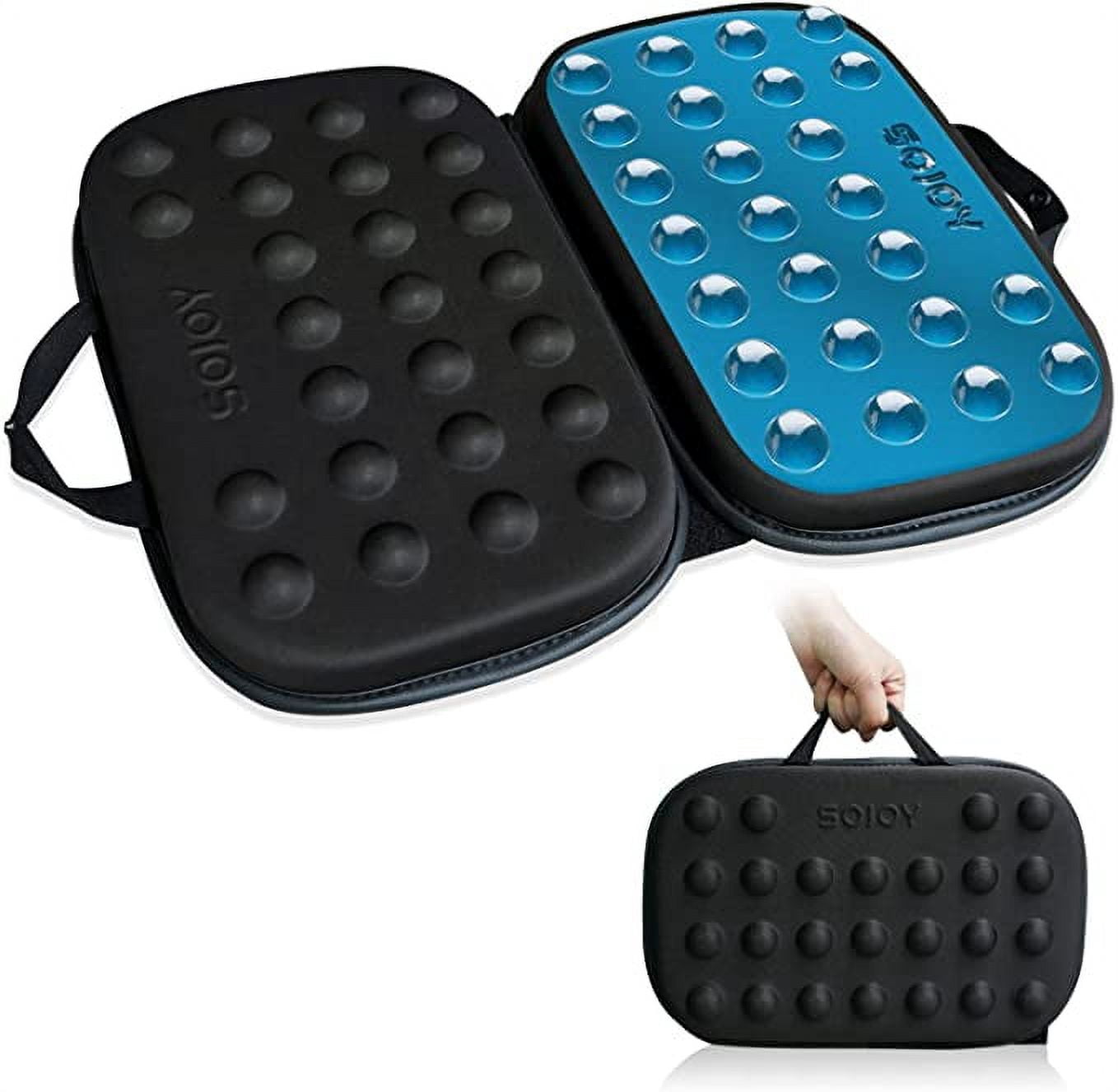 SOJOY Gel Seat Cushion with Memory Foam, Portable, Non-Slip, Perfect ...