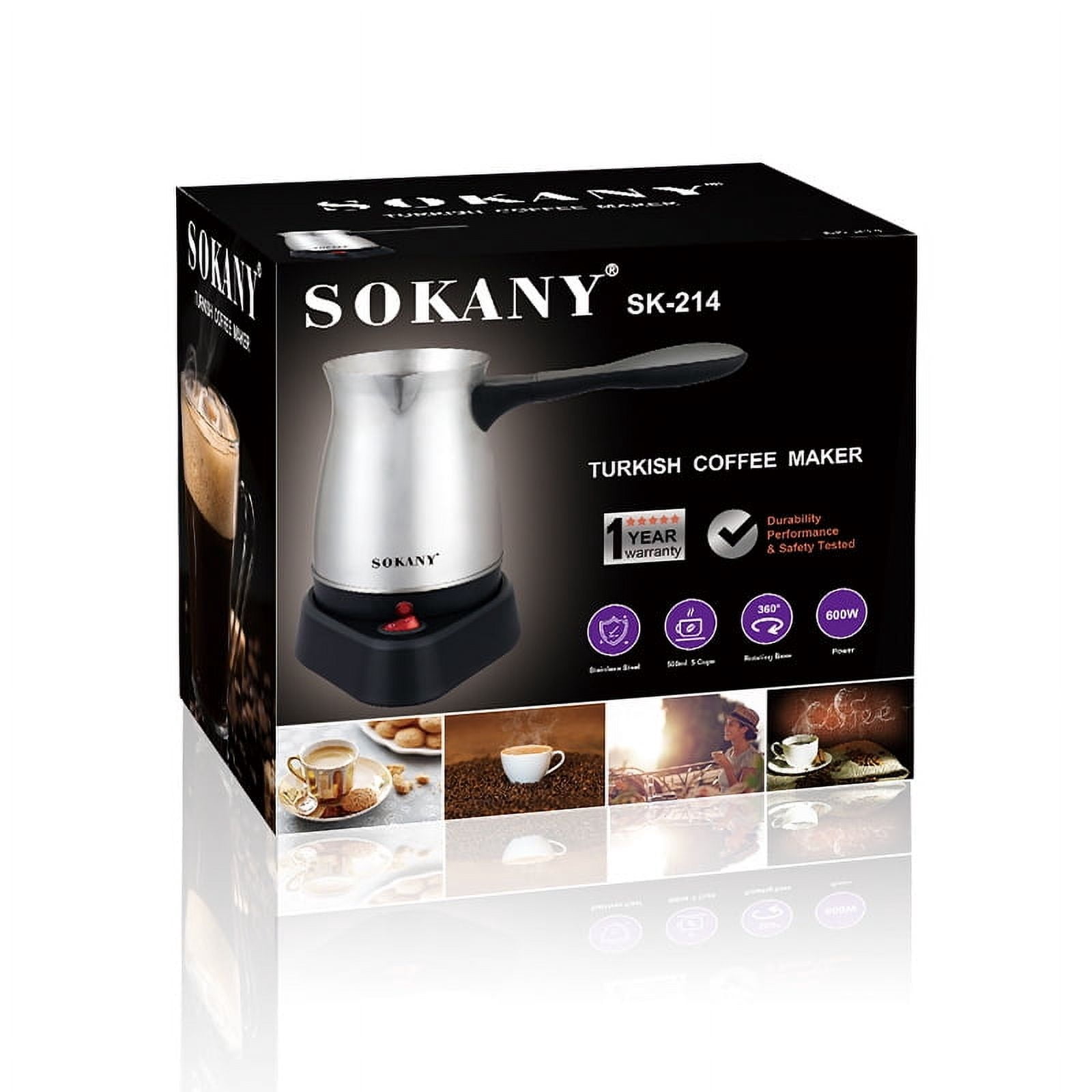 SOKANY214 Coffee Pot Electric Water Pot Boiling Yellow Rice Wine Hot ...
