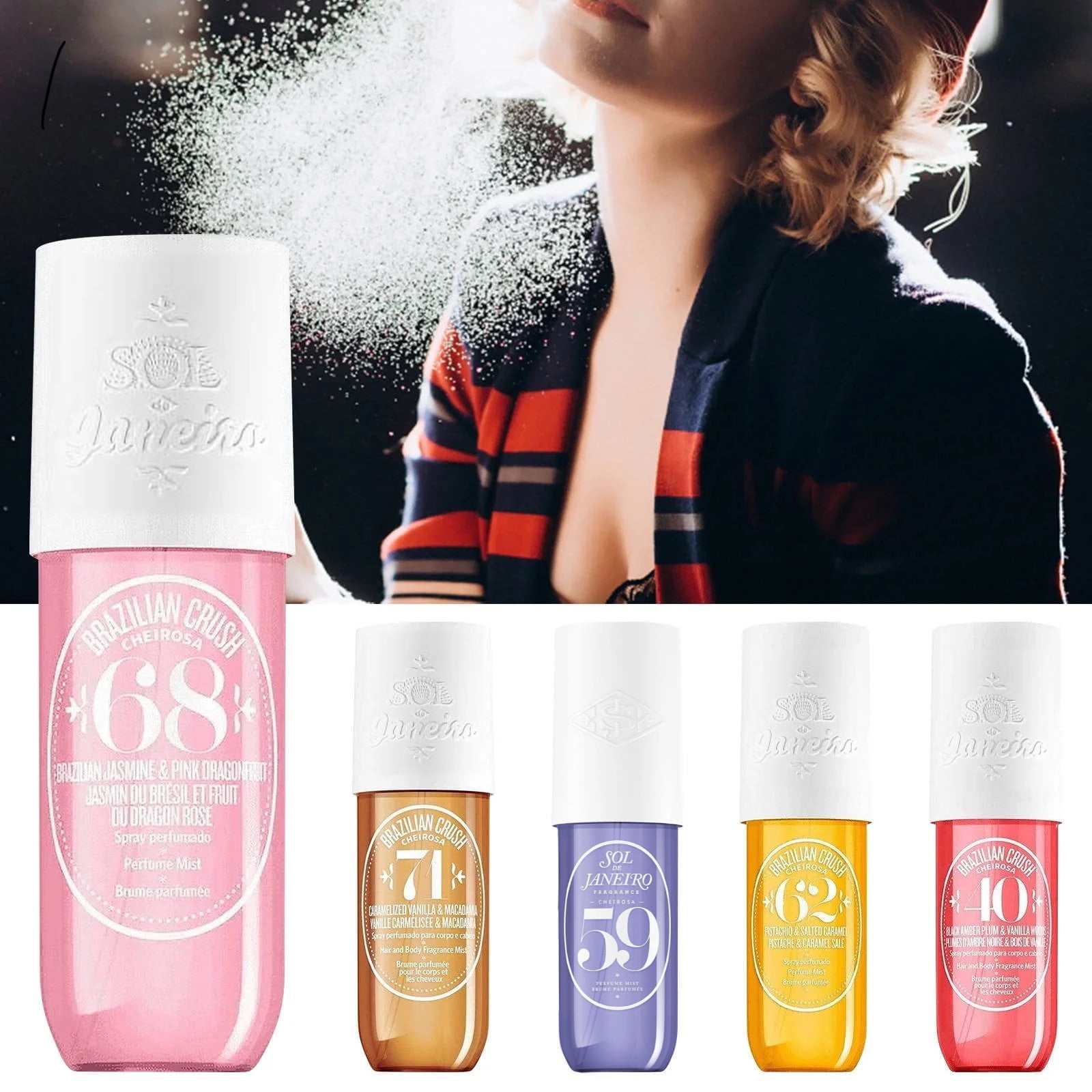 【SOL】 Clearance Sol-De-Janeiro Hair & Body Fragrance Mist Full Size And ...
