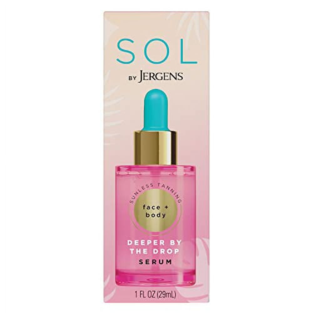 SOL by Jergens Deeper by the Drop Self Tanning Drops for Face and Body ...