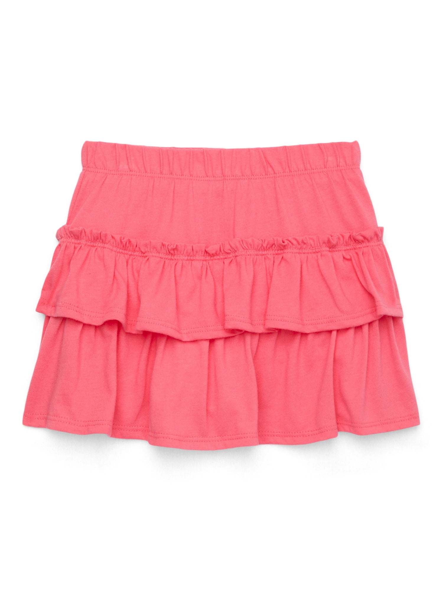 Garanimals Toddler Girl Solid Tiered Skort, Sizes 18M-5T - Walmart.com