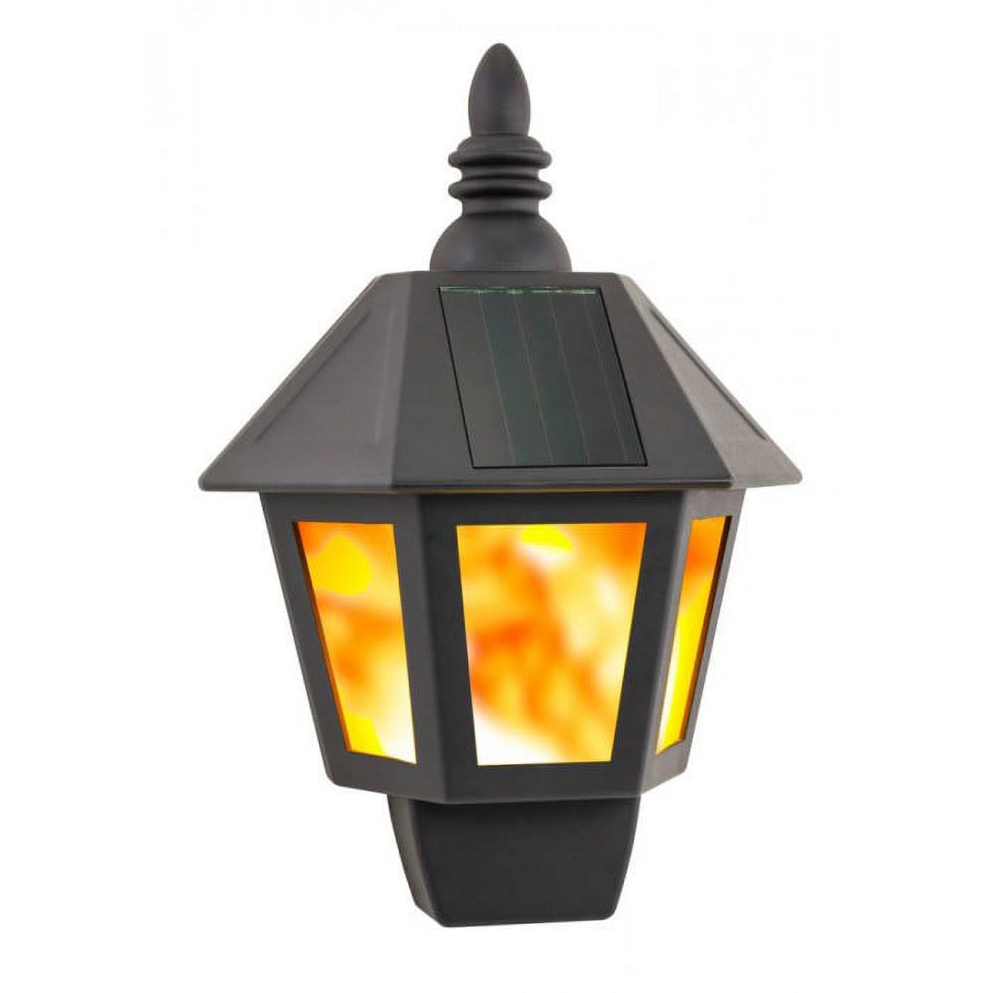 SOLAR FIRE WALL LANTERN - Walmart.com