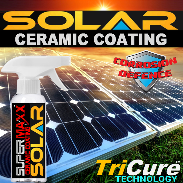 SOLAR PANEL PROTECTION TRICURE CERAMIC COATING SPRAY SELF-CLEAN ...