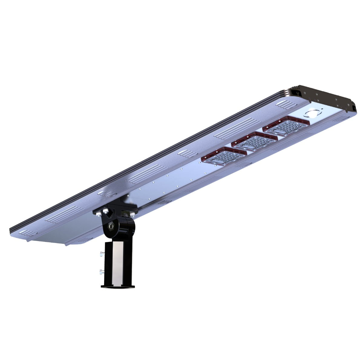 SOLAR POWERED INTEGRATED DAYLIGHT CREE LED AREA LIGHT, ALUMINUM AI ...