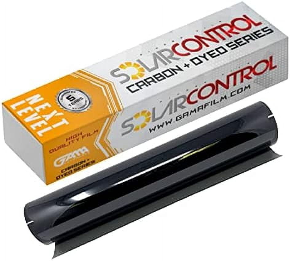 SOLARCONTROL Window Tint Car Film 20'' X 100FT Dyed Shade Roll ...