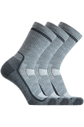 Grey Wool Socks