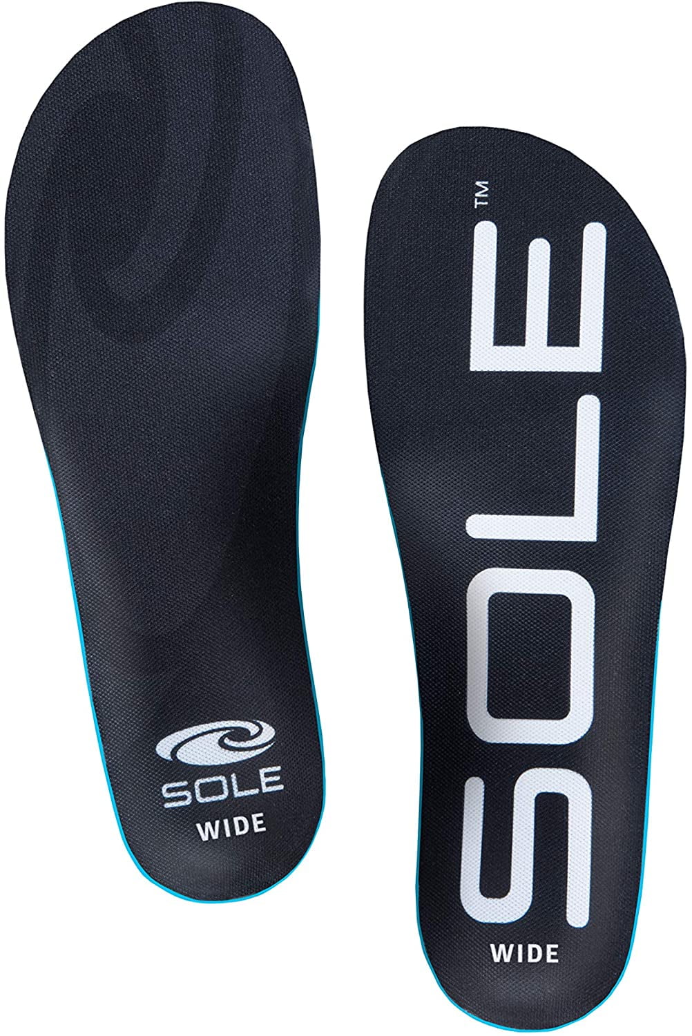 SOLE Active Thick Wide Shoe Insoles - Men's Size 4/Women's Size 6 ...