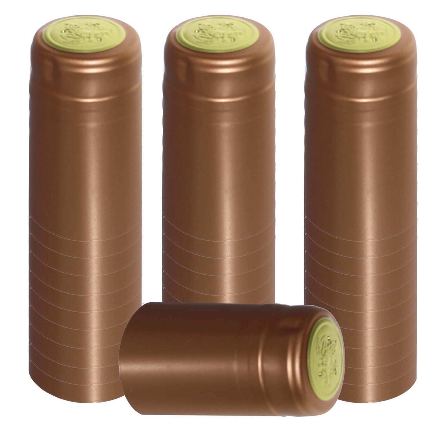 SOLID BRONZE PVC SHRINK CAPSULES 30 Pack - Walmart.com