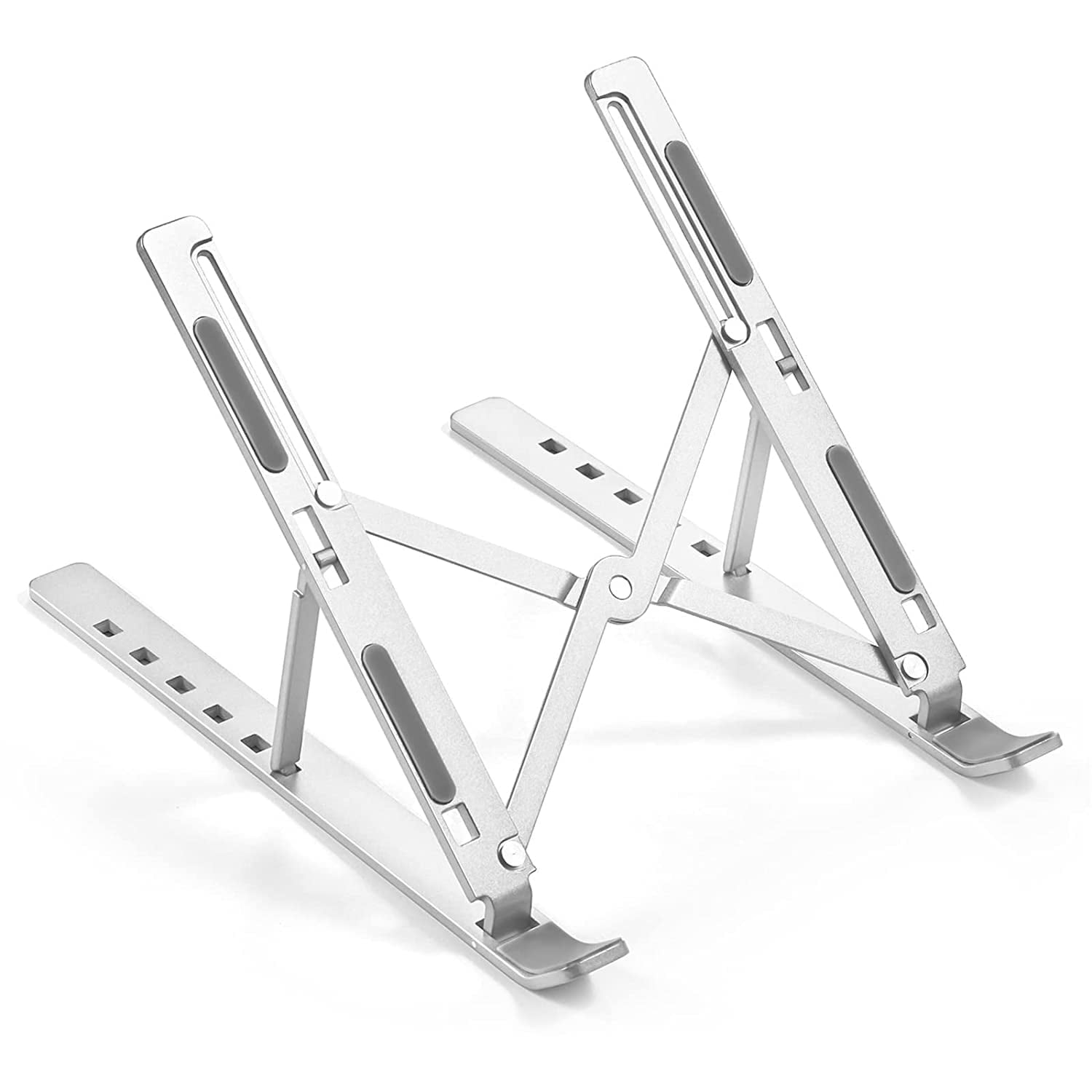 SOLIDA Stainless Steel Laptop Stand Aluminium Tabletop Desk Laptop ...