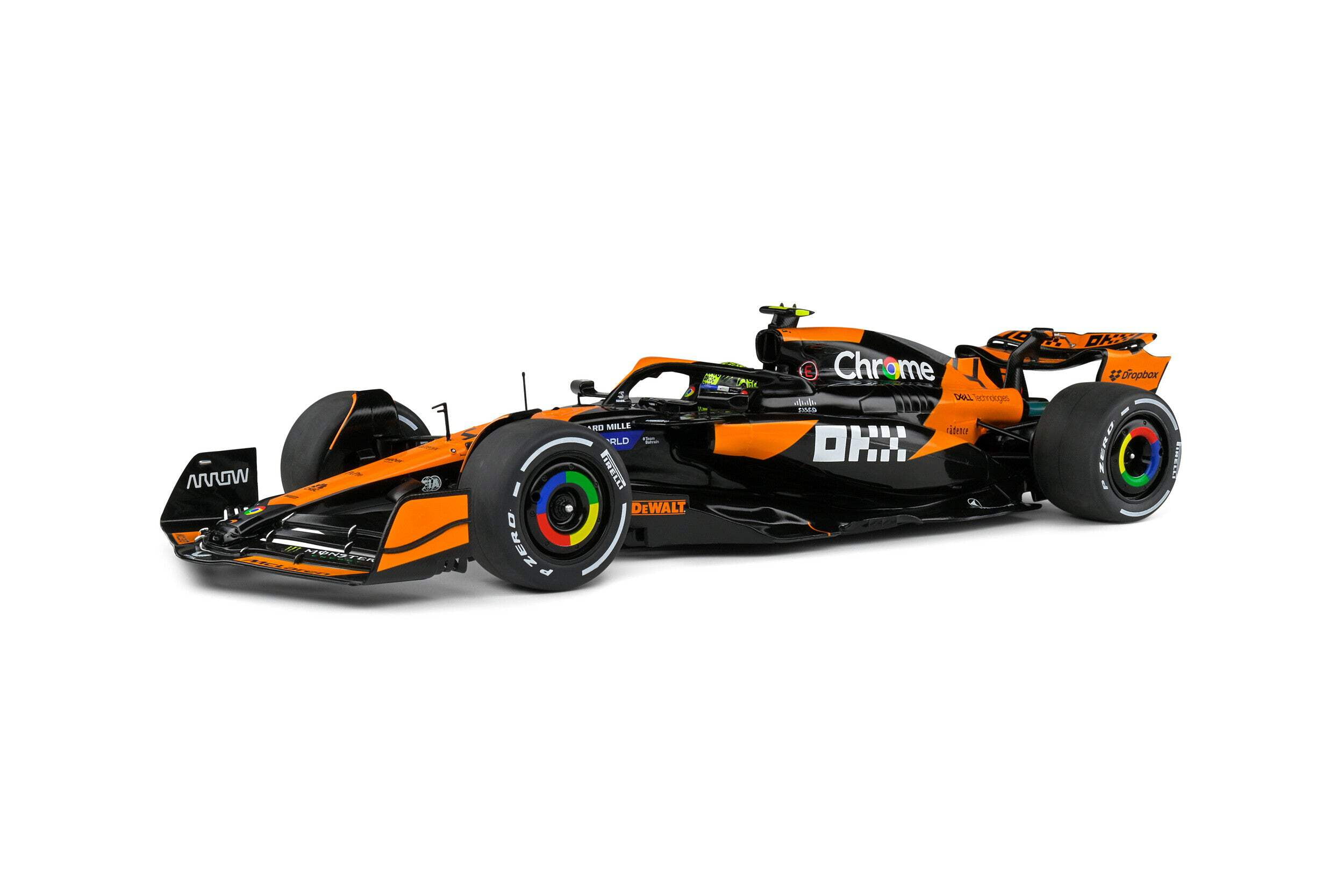 McLaren MCL38 #4 Lando Norris "OKX" Winner Formula One F1 Miami GP ...