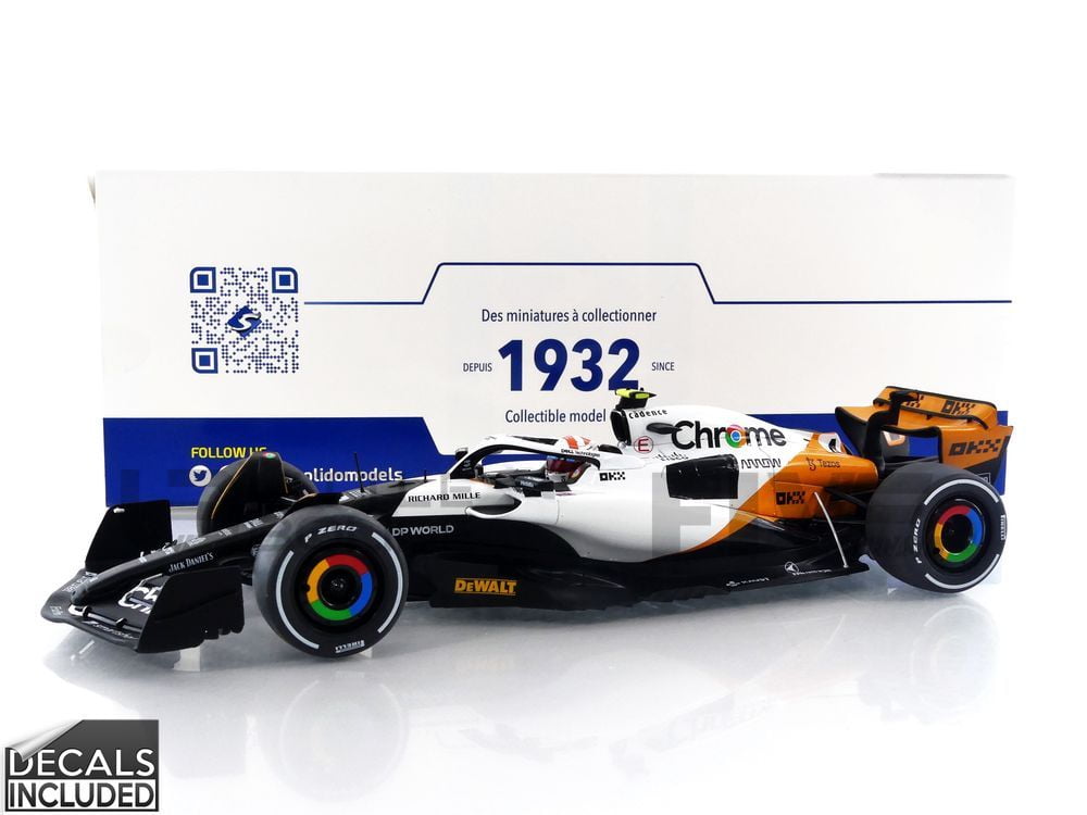 SOLIDO 1/18 - MCLAREN MCL60 - Monaco GP 2023 (L. Norris) - Walmart.com
