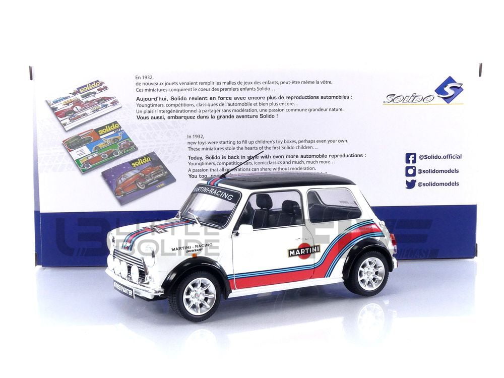 1998 Mini Cooper Sport White Metallic with Black Top and Stripes ...