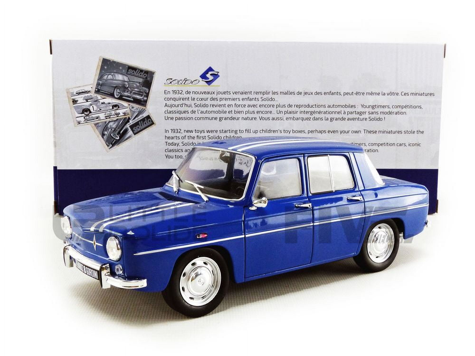 SOLIDO 1/18 - RENAULT 8 Gordini 1100 - 1967 - Walmart.com