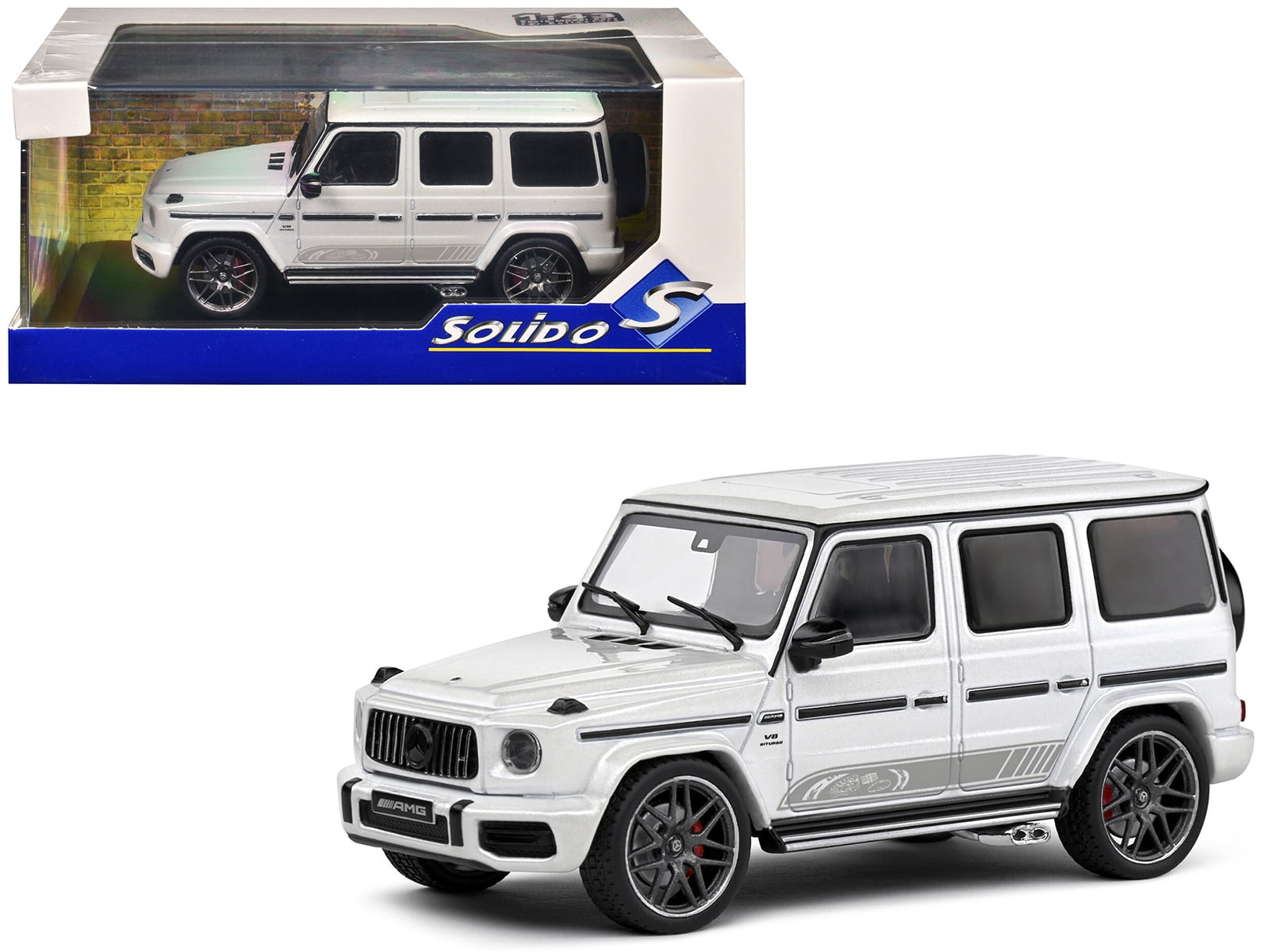 SOLIDO 1/43 - MERCEDES-AMG G-Class G63 - 2022 - Walmart.com