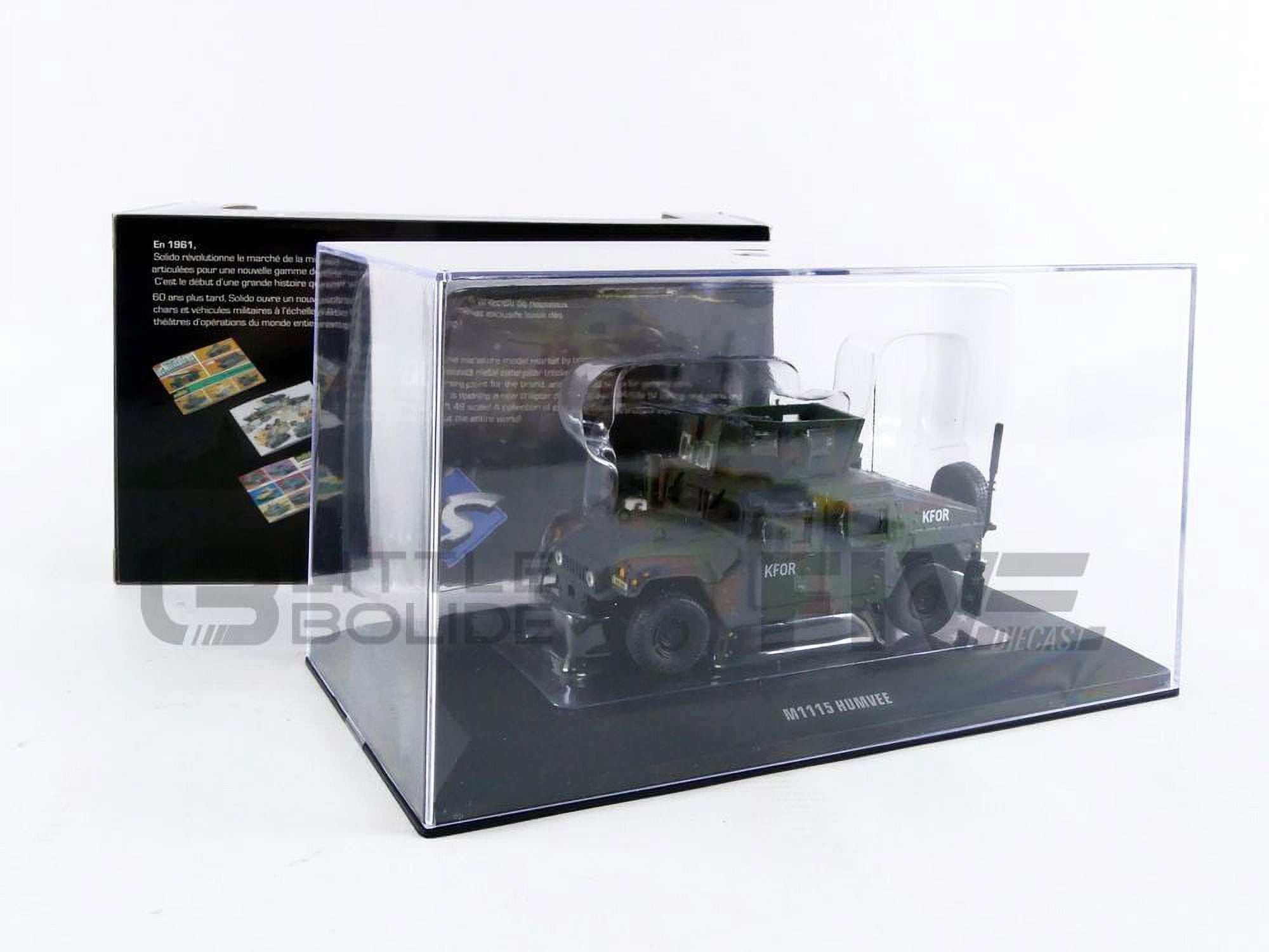SOLIDO 1/48 - AM GENERAL M1115 Humvee Kfor - 1983 - Walmart.com