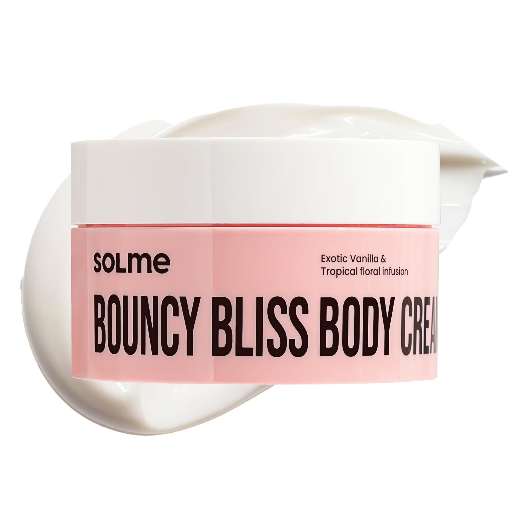 SOLME Bouncy Bliss Body Cream Creamy Velvet Vanilla & Sun-Kissed Peach ...