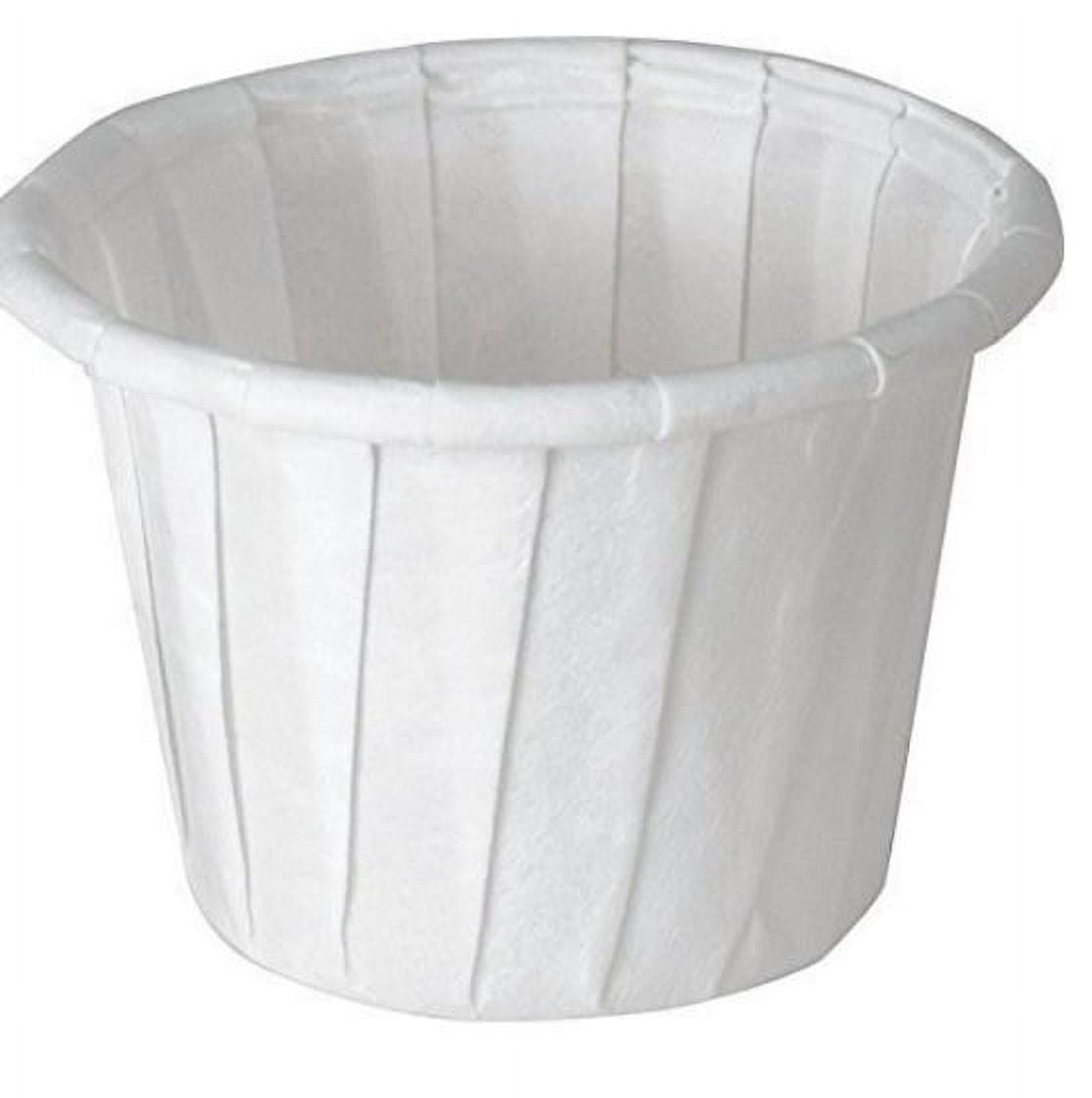 Solo Paper Medicine Cups, 3/4 oz, 500 Pack, Compostable, Liquid ...