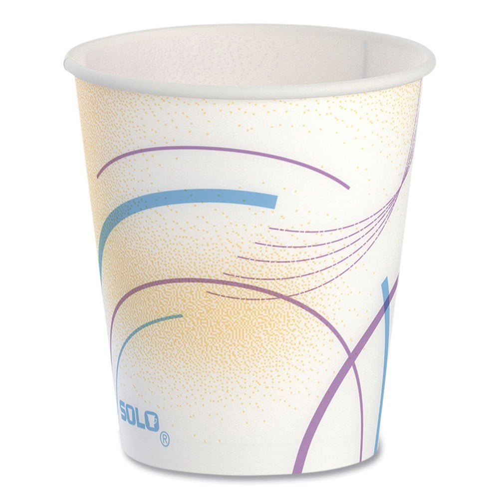 SOLO 5 oz. Meridian Design Paper Cups - Multicolored, Leak-Resistant ...
