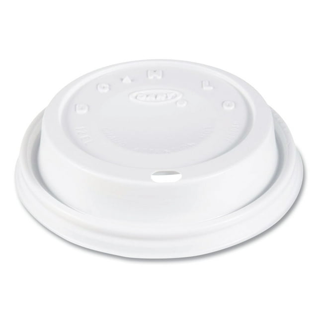 SOLO Cappuccino Dome Sipper Lids, Fits 12 oz, White, 1,000/Carton ...